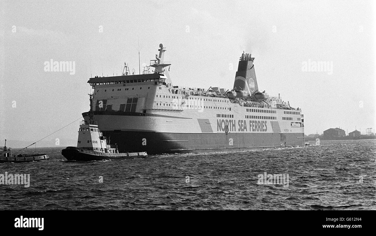 The Norsea has sea trials Stock Photo - Alamy