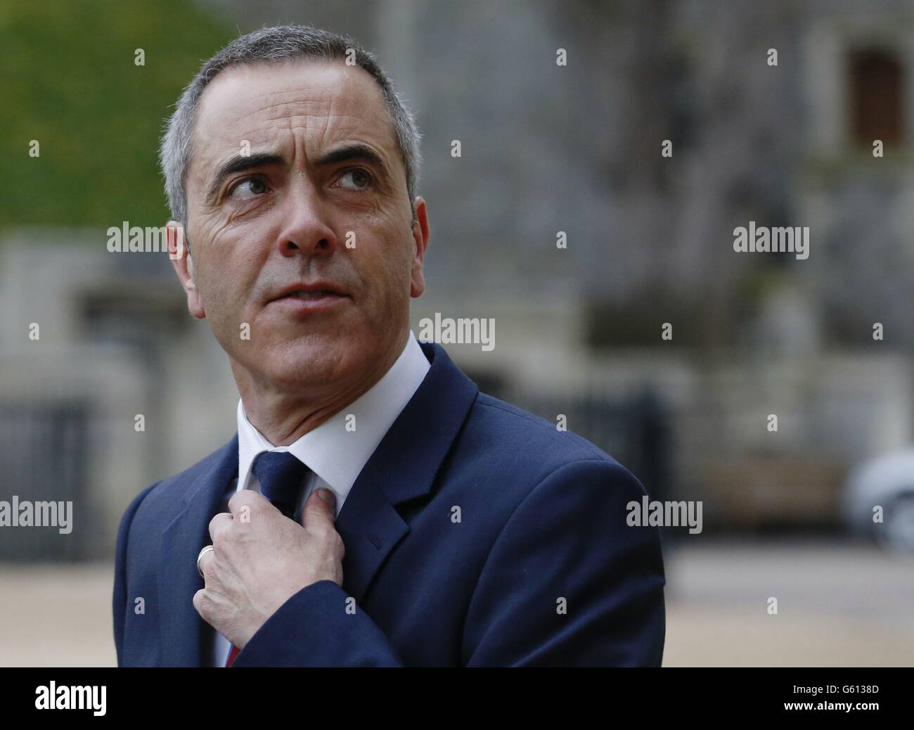 Actor James Nesbitt arrives for a reception for the British Film ...