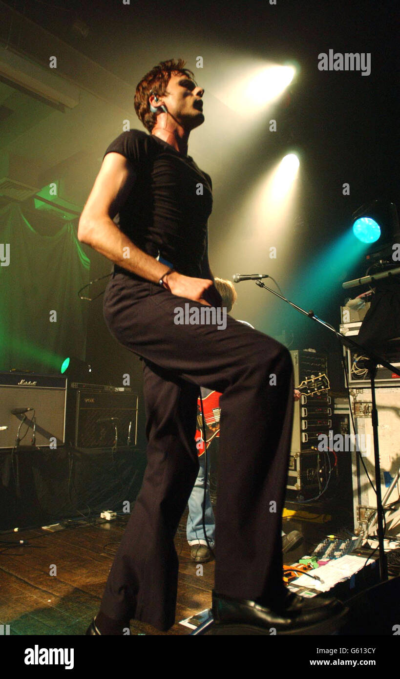 Suede perform at The Scala in London's Kings Cross prior to a ...