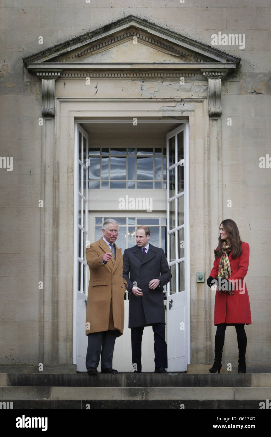 (left to right) The Prince of Wales, known as the Duke of Rothesay when ...