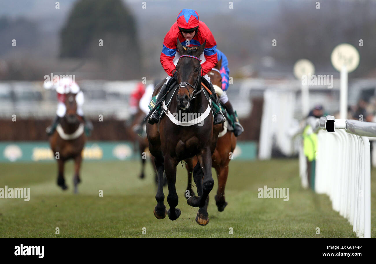 Sprinter Sacre ridden by Barry Geraghty wins the John Smith's Melling ...