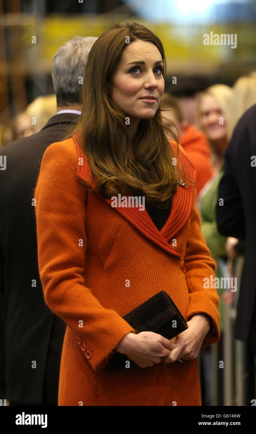 Royal visit to Barrow-in-Furness Stock Photo - Alamy