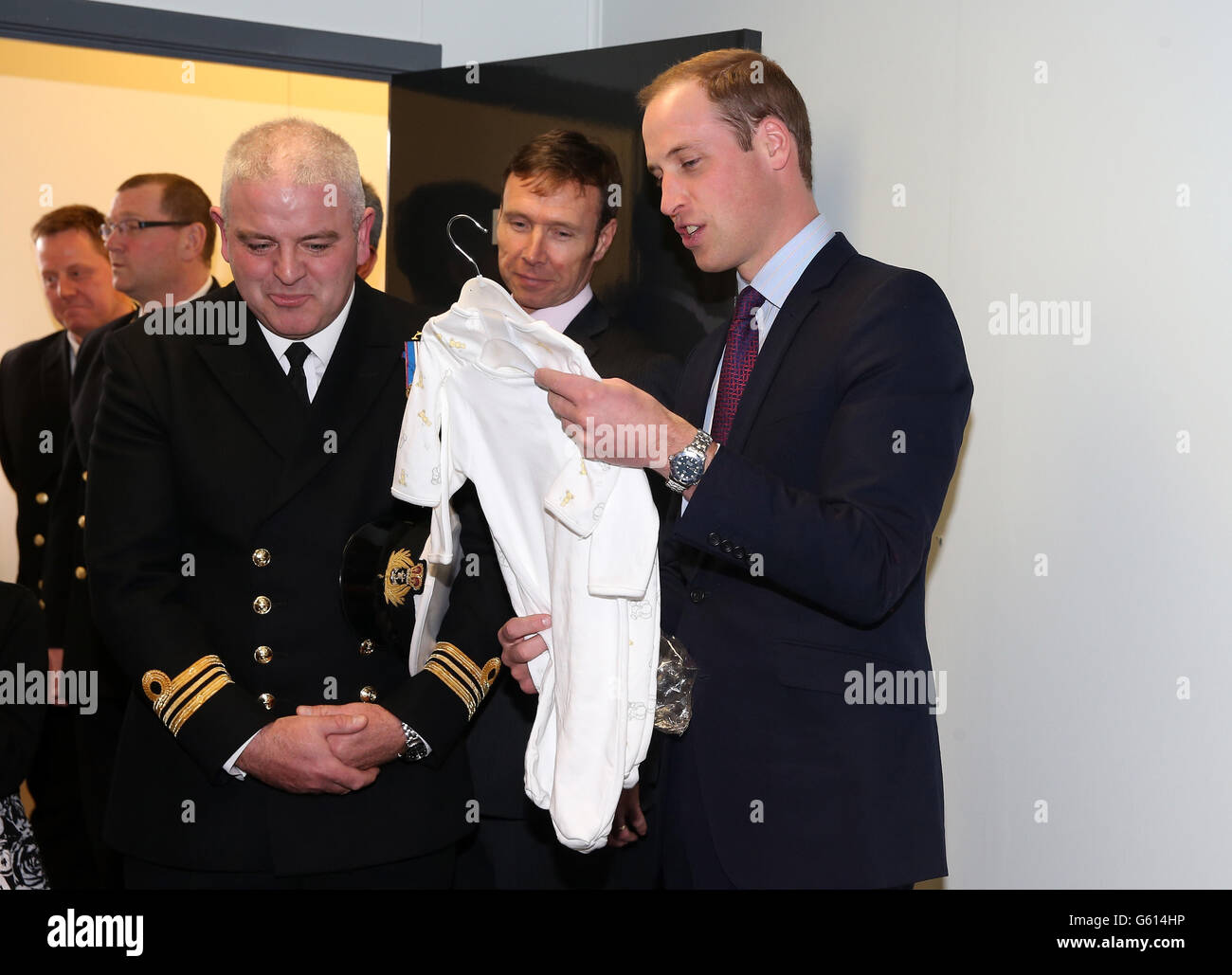 Royal visit to Barrow-in-Furness Stock Photo - Alamy