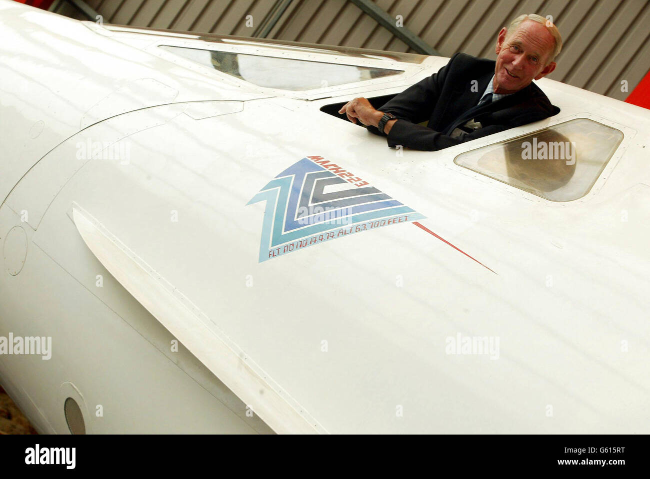 John Cochrane, former deputy Chief Test pilot with the British Aircraft ...