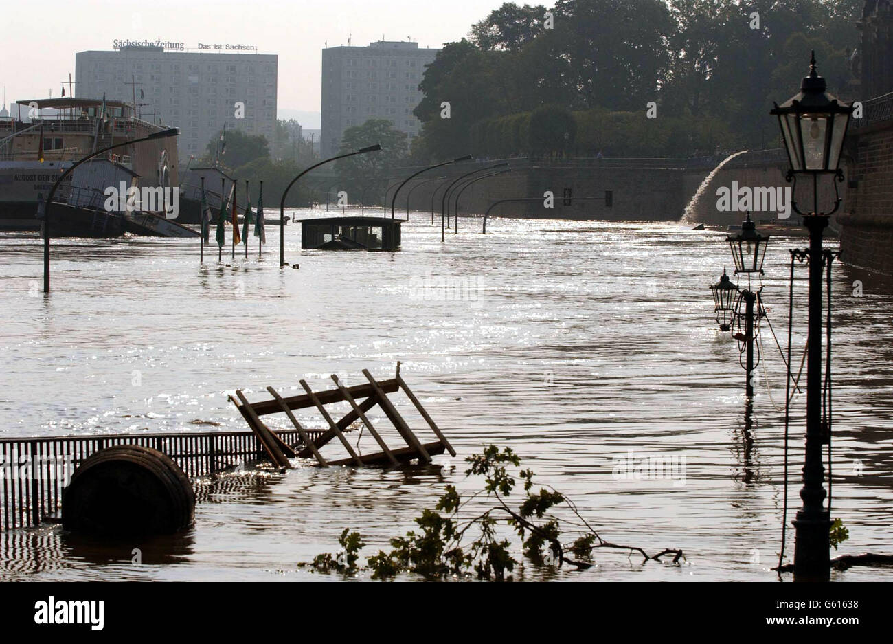 Southern germany devastated flood water hi-res stock photography and ...