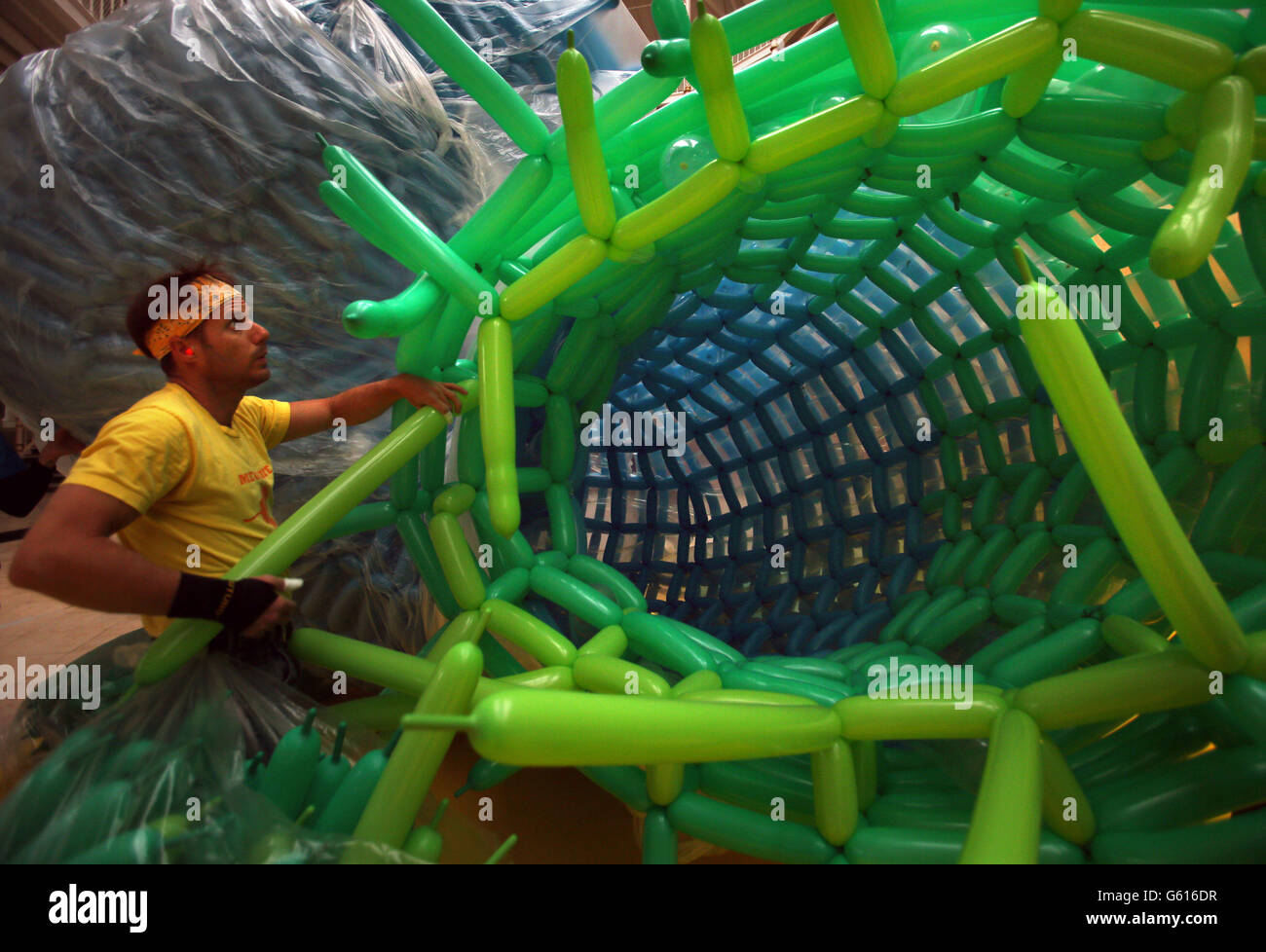 Giant balloon sculpture Stock Photo - Alamy