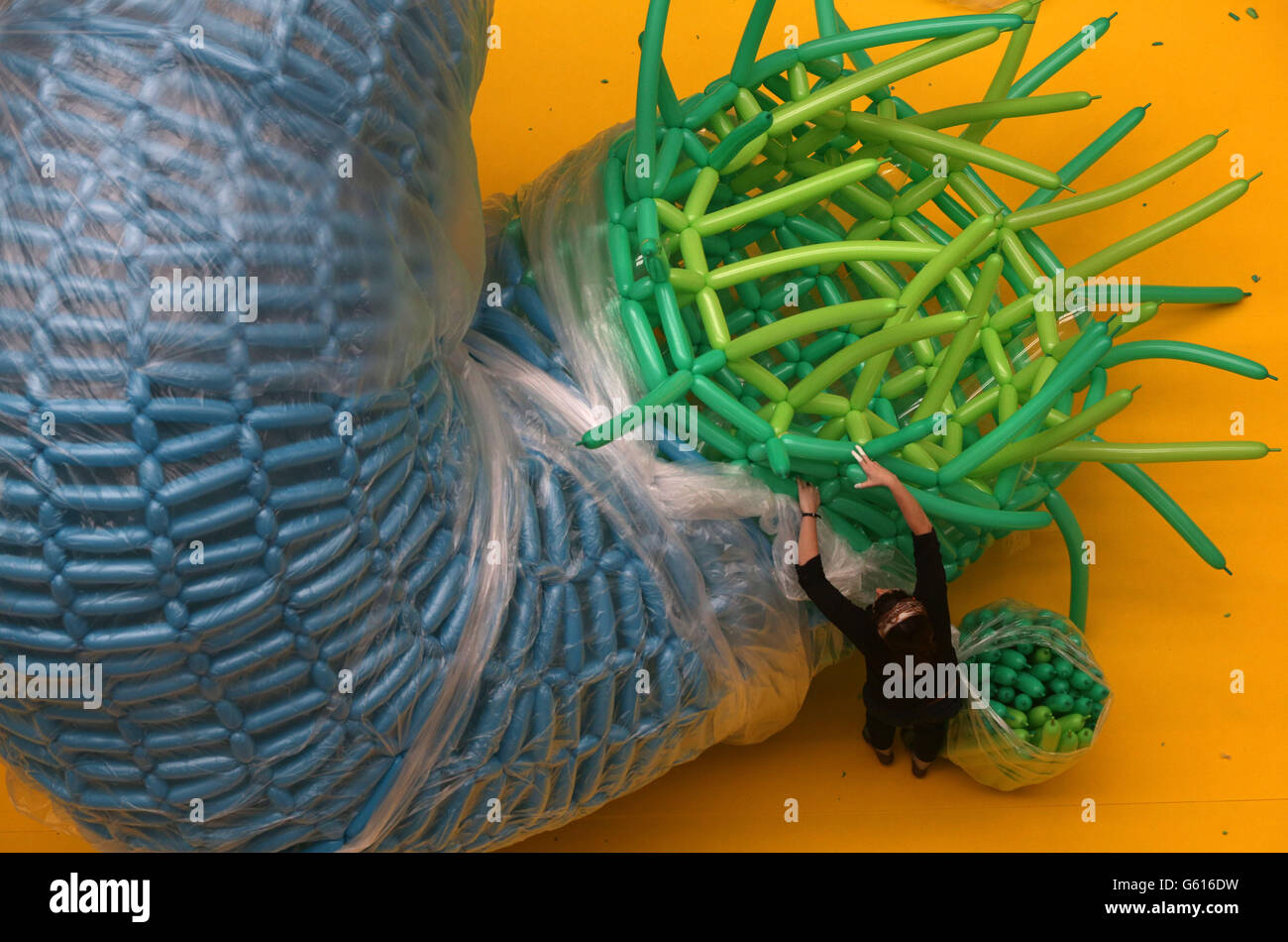 Giant balloon sculpture Stock Photo - Alamy
