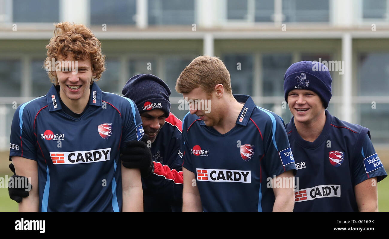 Cricket - 2014 Kent CCC Photocall - St Lawrence Ground Stock Photo - Alamy