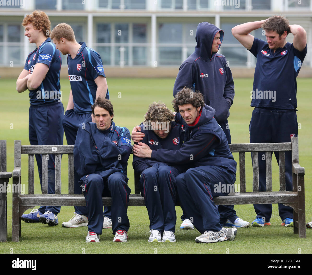 Cricket - 2014 Kent CCC Photocall - St Lawrence Ground Stock Photo - Alamy