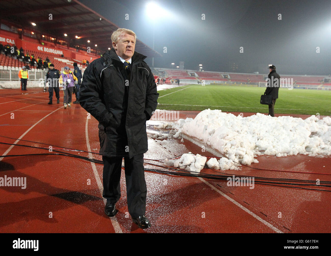Scotland manager gordon strachan after the fifa world cup qualifying hi ...