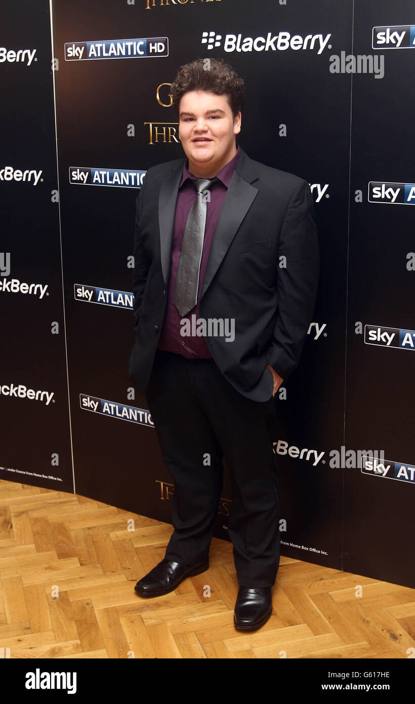 Ben Hawkey at a screening of the first episode of series 3 of Game of ...