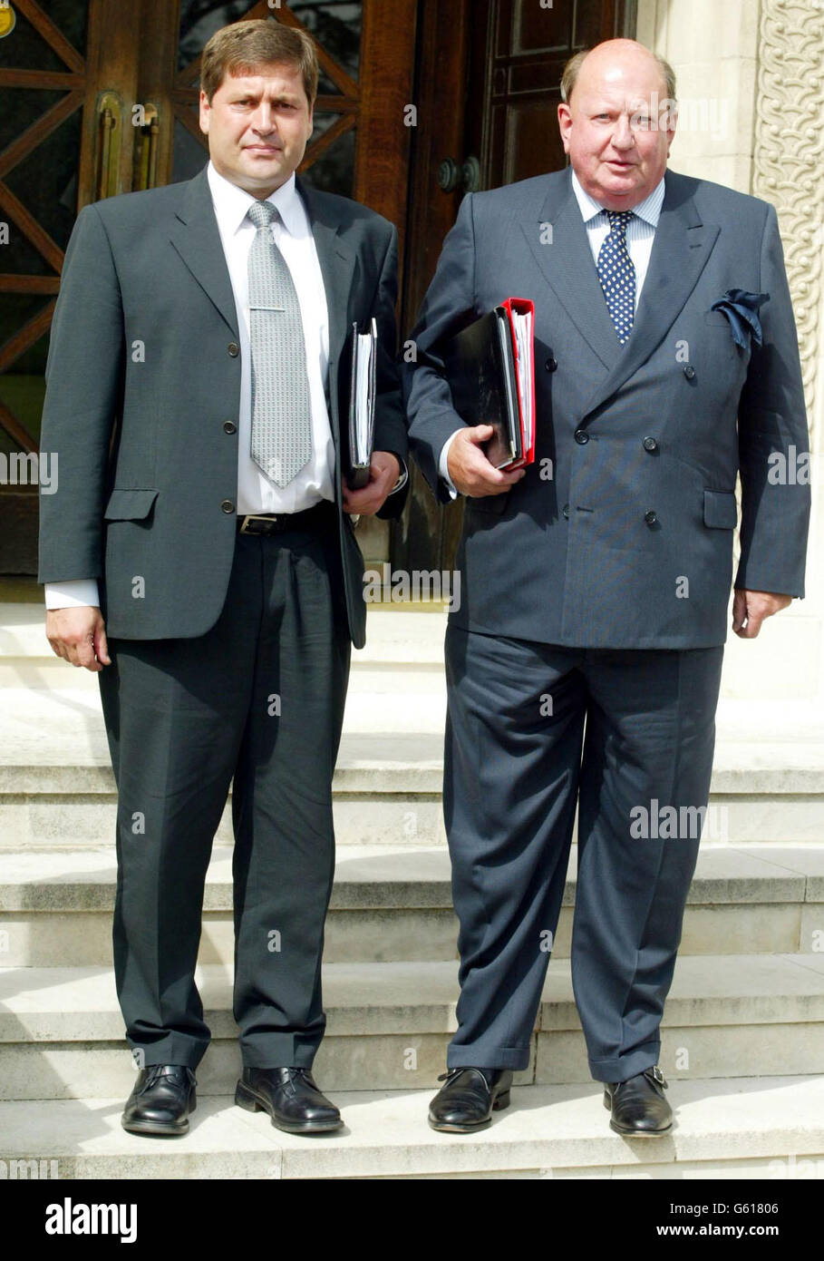 David Scott Morris and DCI Andy Hebb Stock Photo - Alamy