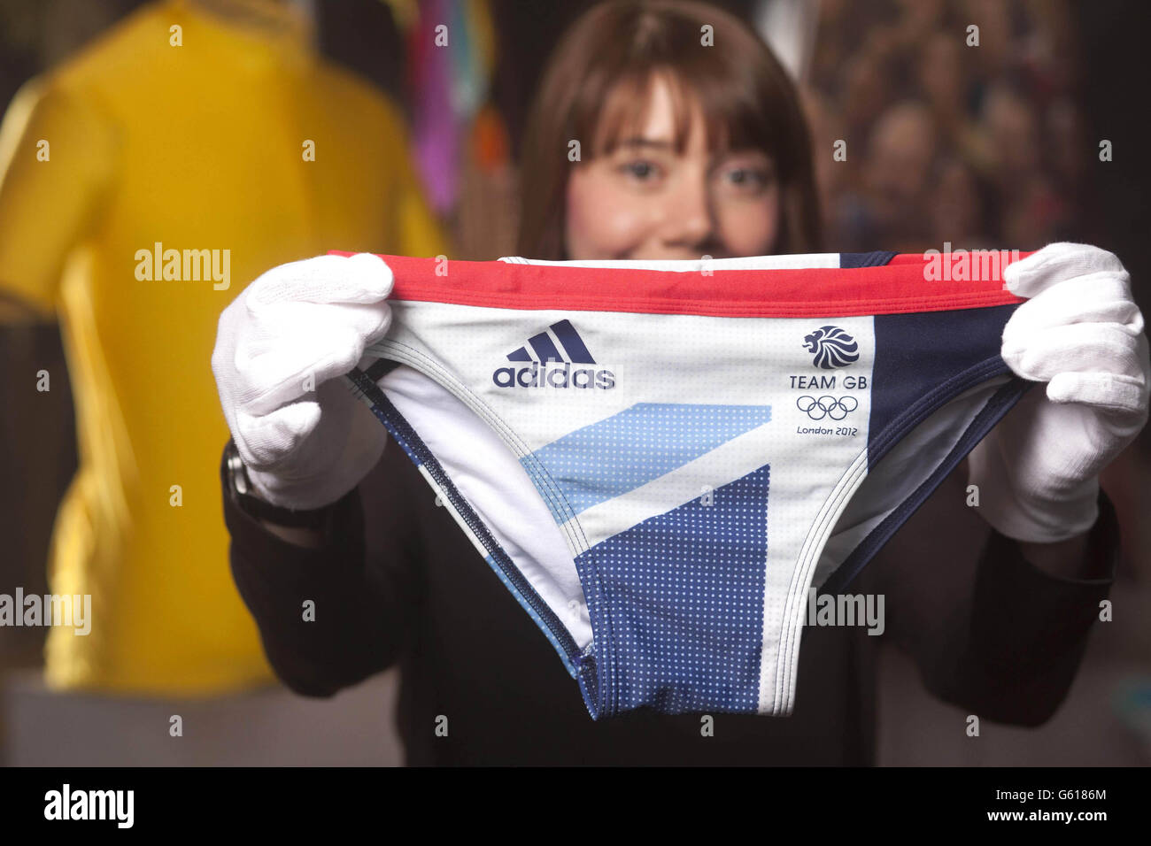 Olympics display at Museum of London Stock Photo - Alamy