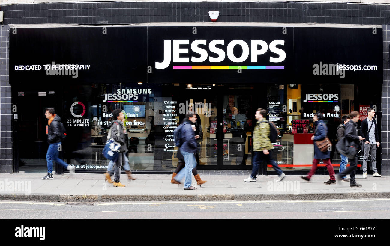 After he relaunched the camera chain hi-res stock photography and ...