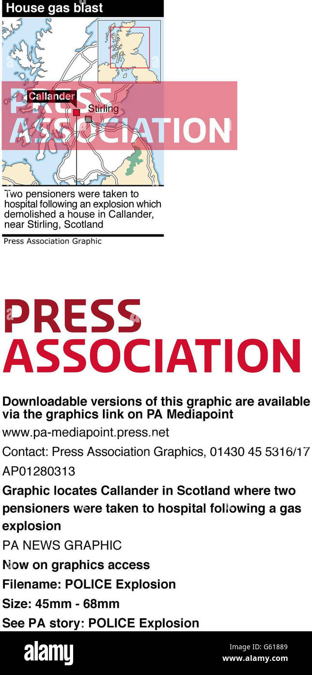 Gas explosion scotland hi-res stock photography and images - Alamy