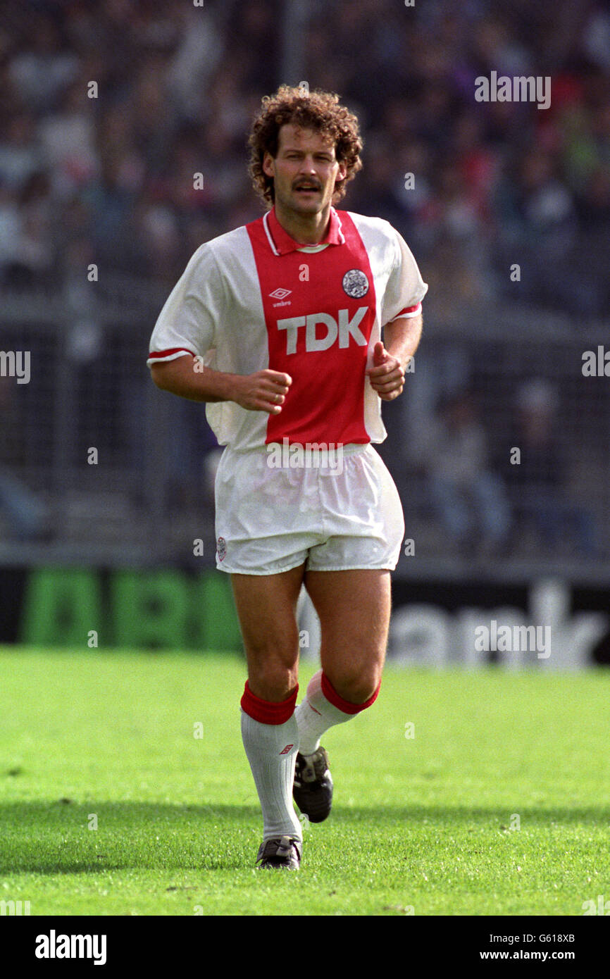 EUROPEAN FOOTBALL. DANNY BLIND. AJAX AMSTERDAM Stock Photo - Alamy