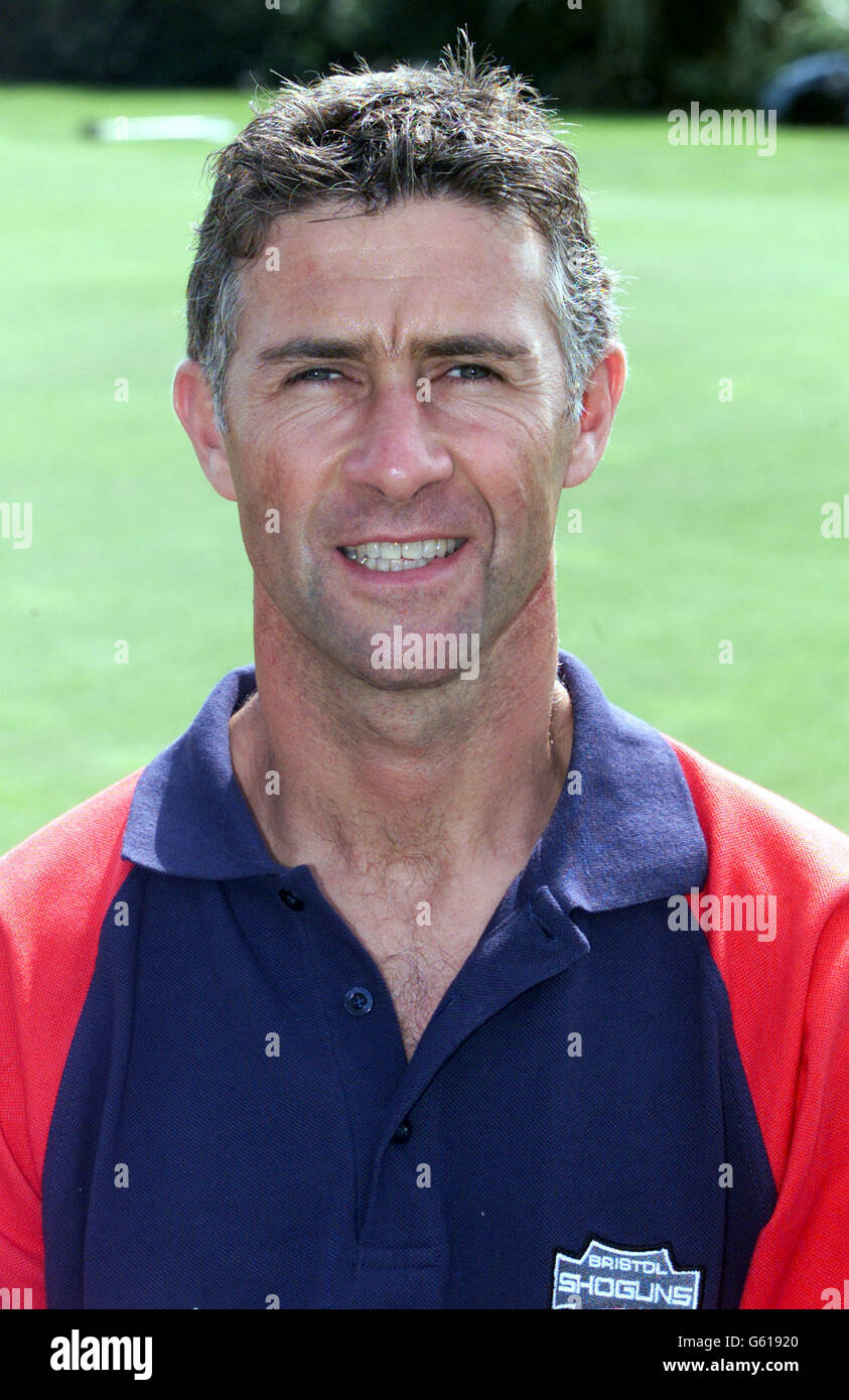Keith James of Rugby Union team Bristol Shoguns during his club's ...
