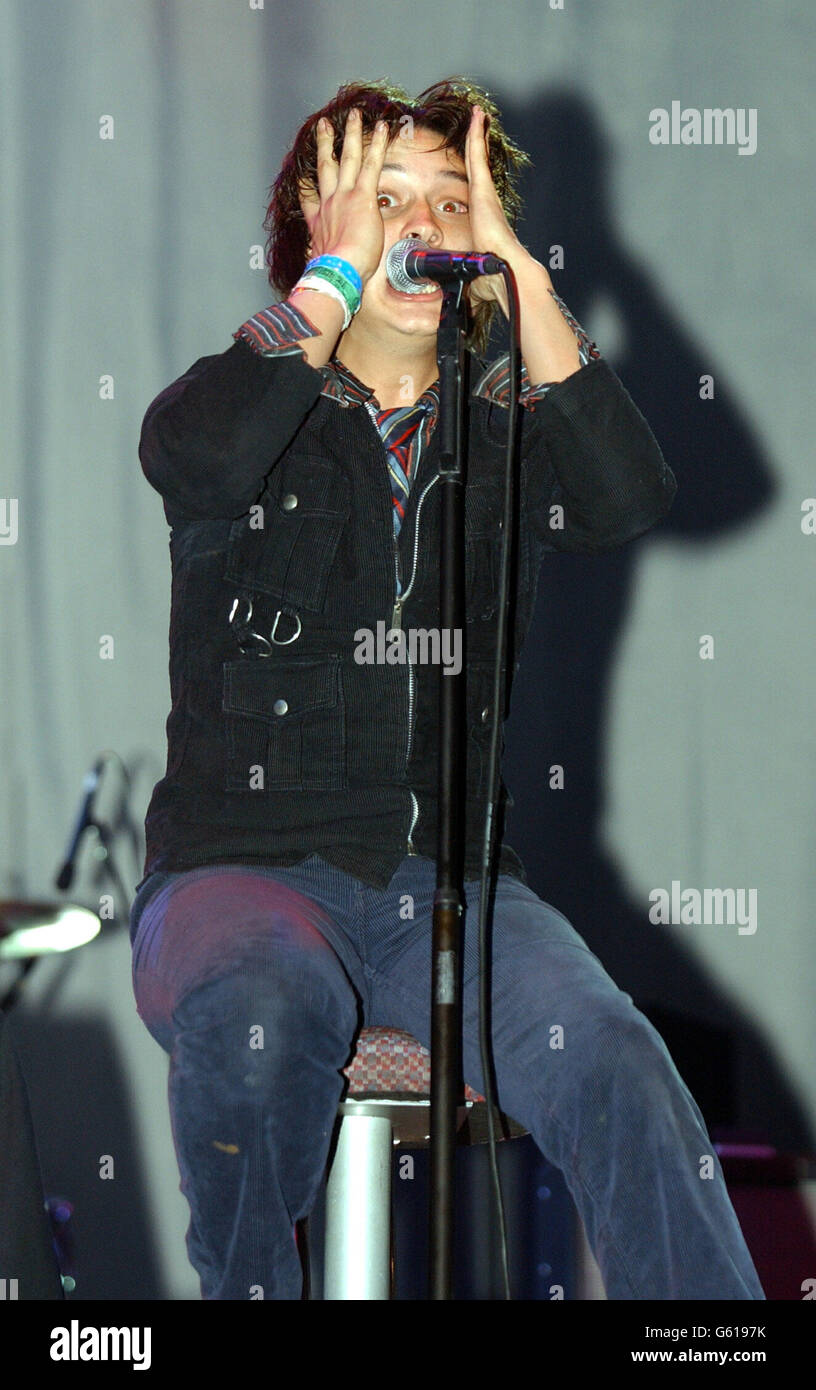 Strokes lead singer julian casablancas hi-res stock photography and ...