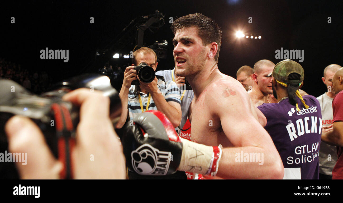 Boxing english super middleweight title hi-res stock photography and ...