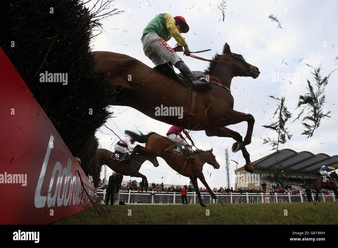Horse racing easter festival fairyhouse racecourse hi-res stock ...