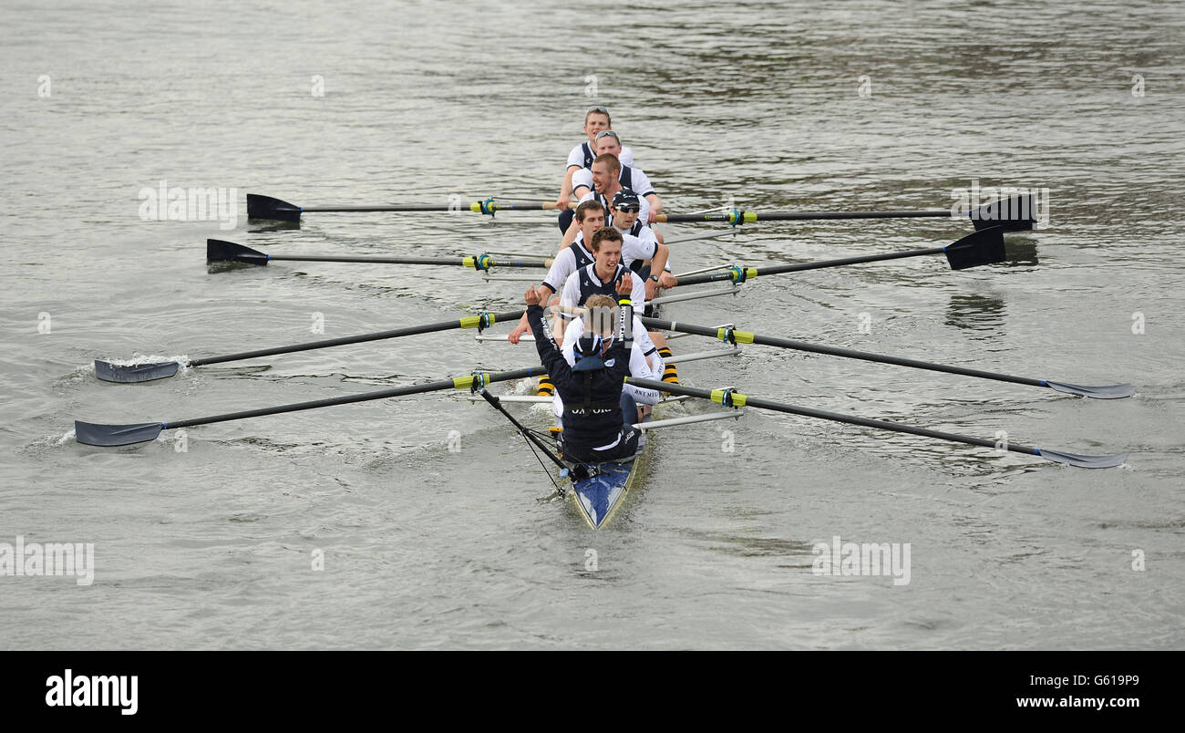 Rowing - BNY Mellon Oxford v Cambridge Boat Race 2013 - River Thames ...