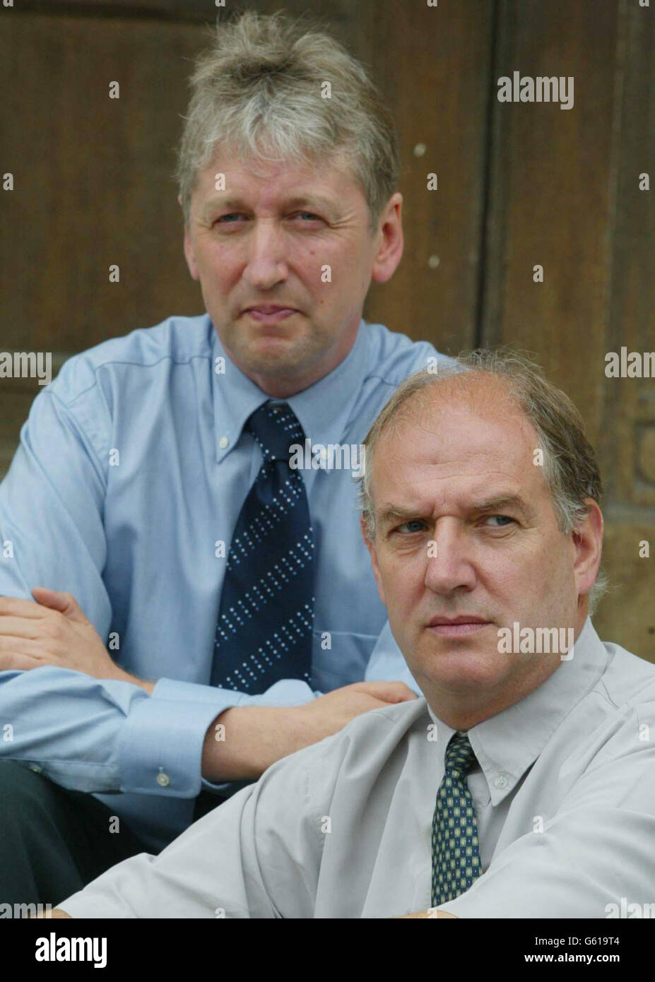 Howard Gilbert and Geoff Fisher Stock Photo - Alamy