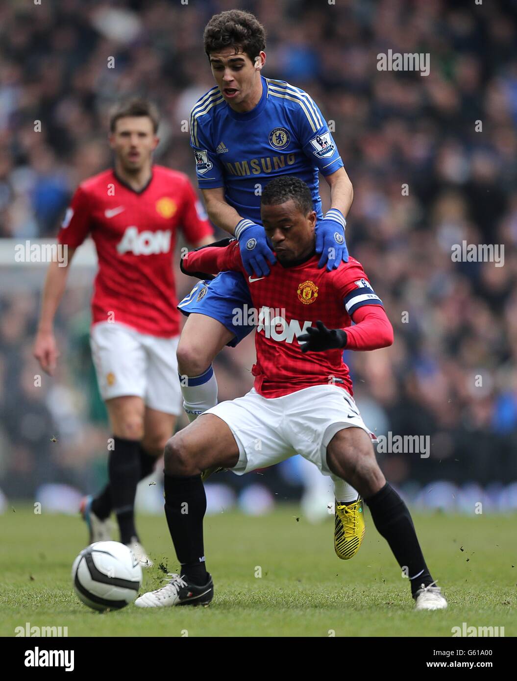 Manchester uniteds patrice evra hi-res stock photography and images - Alamy