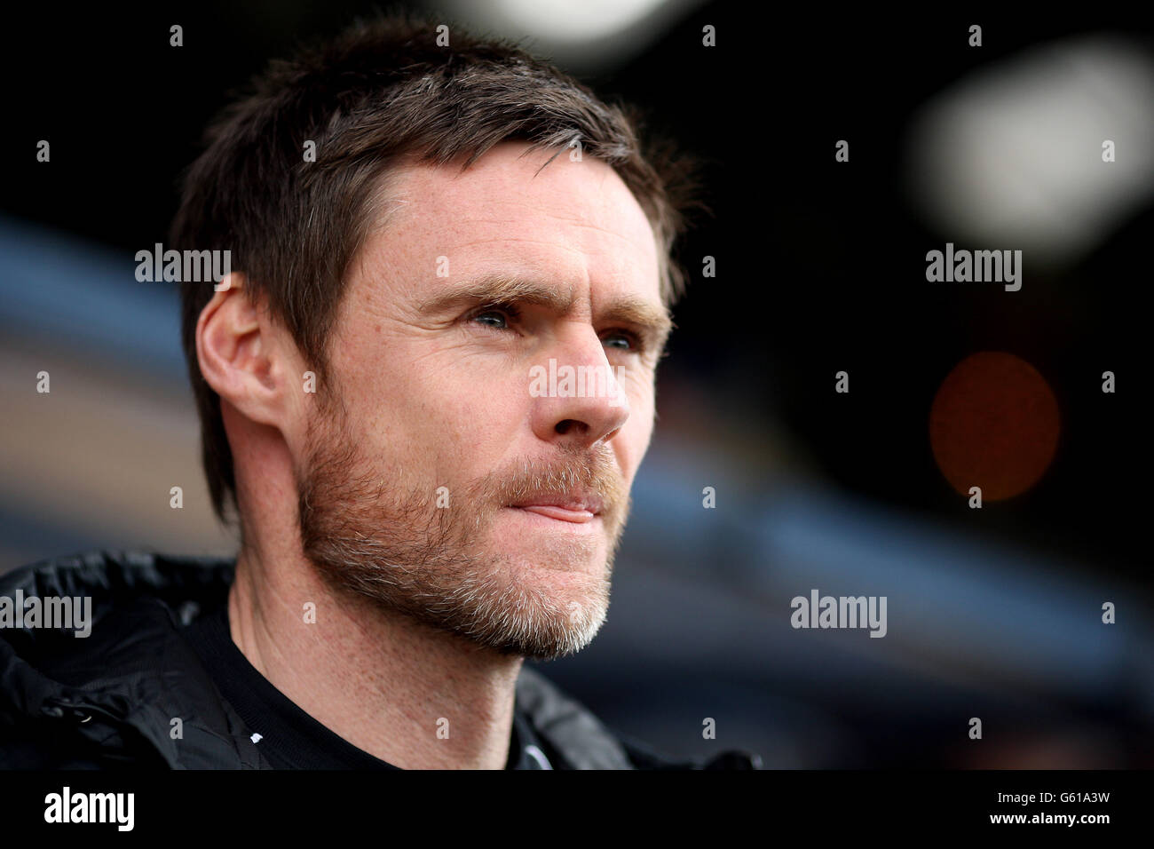 Fleetwood Town's Manager Graham Alexander on the touchline during the ...