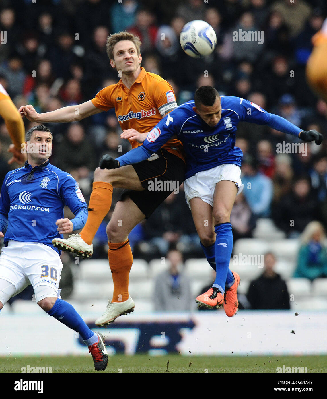 Birmingham City's Ravel Morrison and Wolverhampton Wanderers' Kevin ...