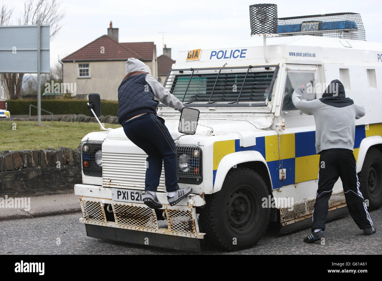 Ulster Easter commemoration Stock Photo - Alamy