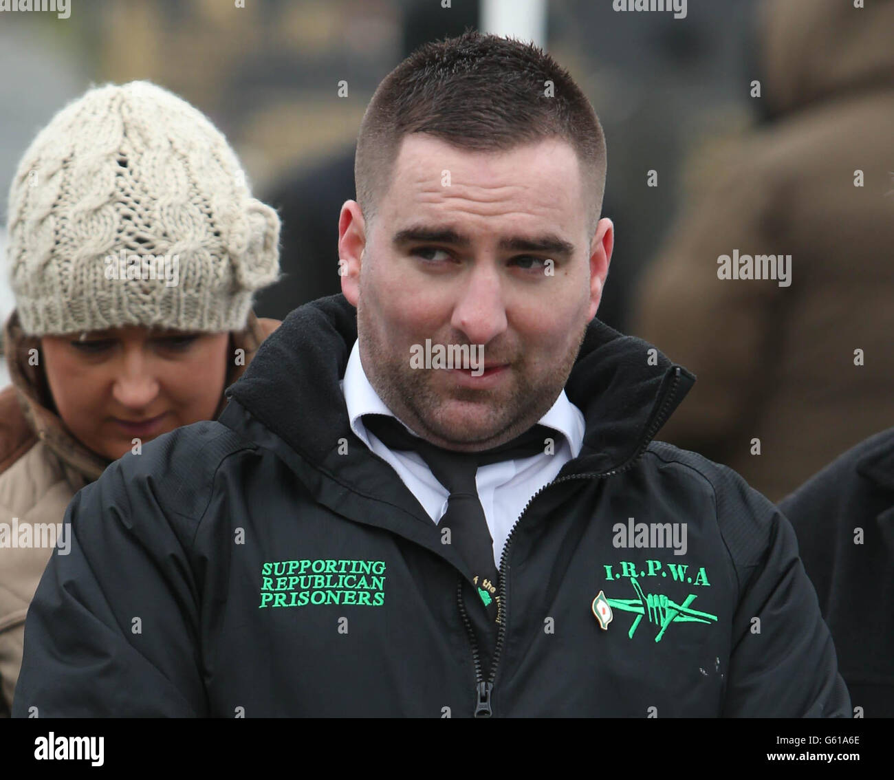 Ulster Easter commemoration Stock Photo - Alamy
