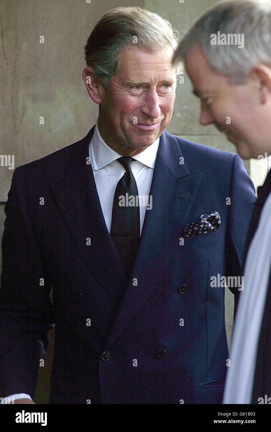 The Prince of Wales, Prince Charles, arrives at St Martin-In-The-Fields ...