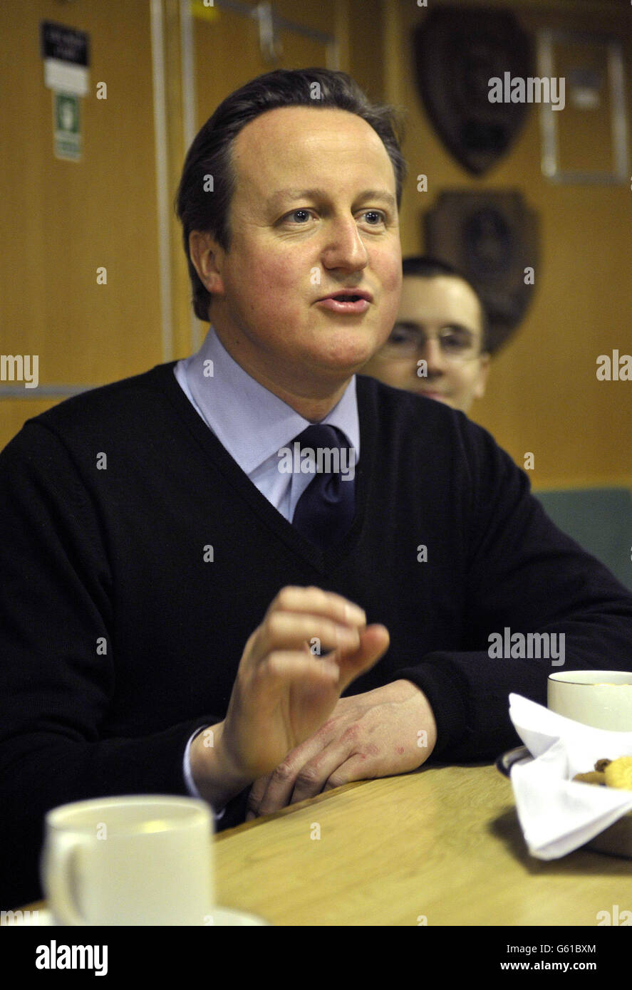 Prime Minister David Cameron visits Vanguard Class Submarine HMS ...