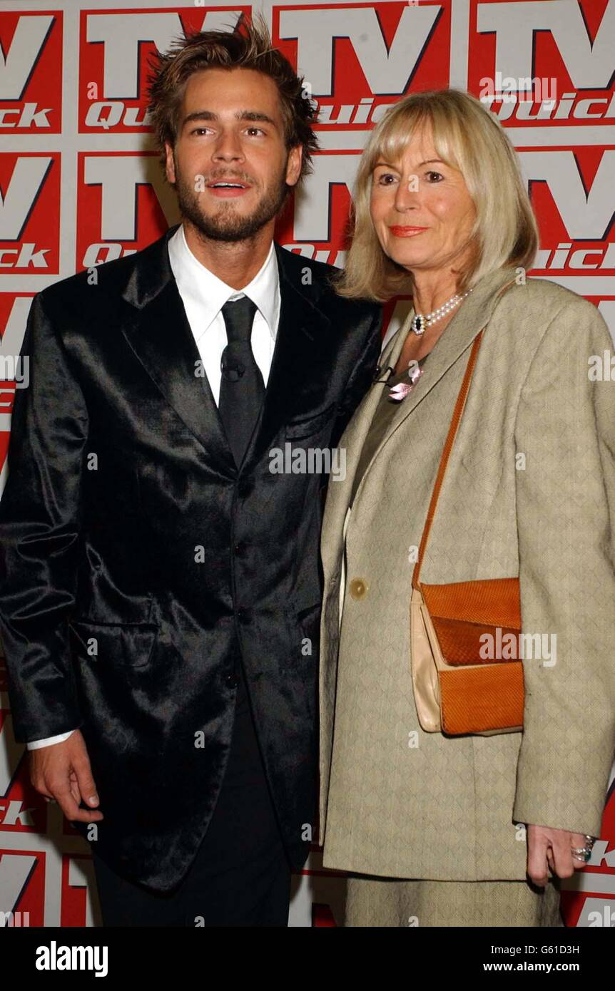 TV Quick Awards Alex Sibley Stock Photo - Alamy