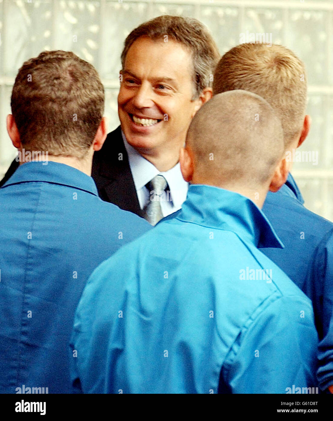 Politics smiling education tony blair hi-res stock photography and ...