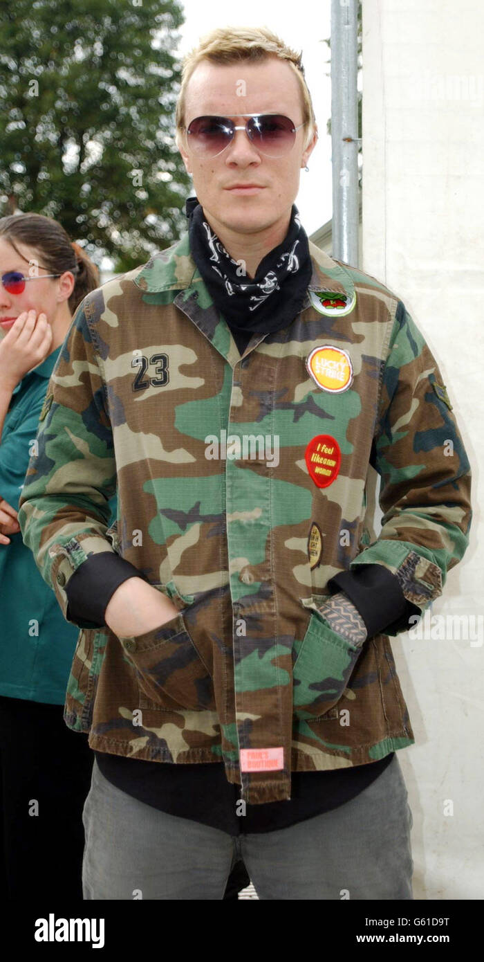 Liam Howlett of the Prodigy backstage during Radio One's ''One Big ...