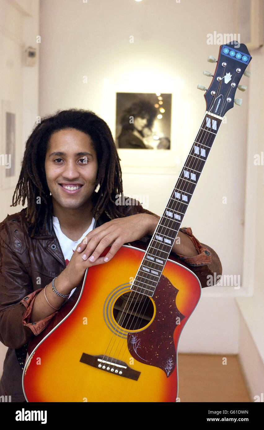 Roland Bolan, 26, the son of rock star Marc Bolan at the Proud ...