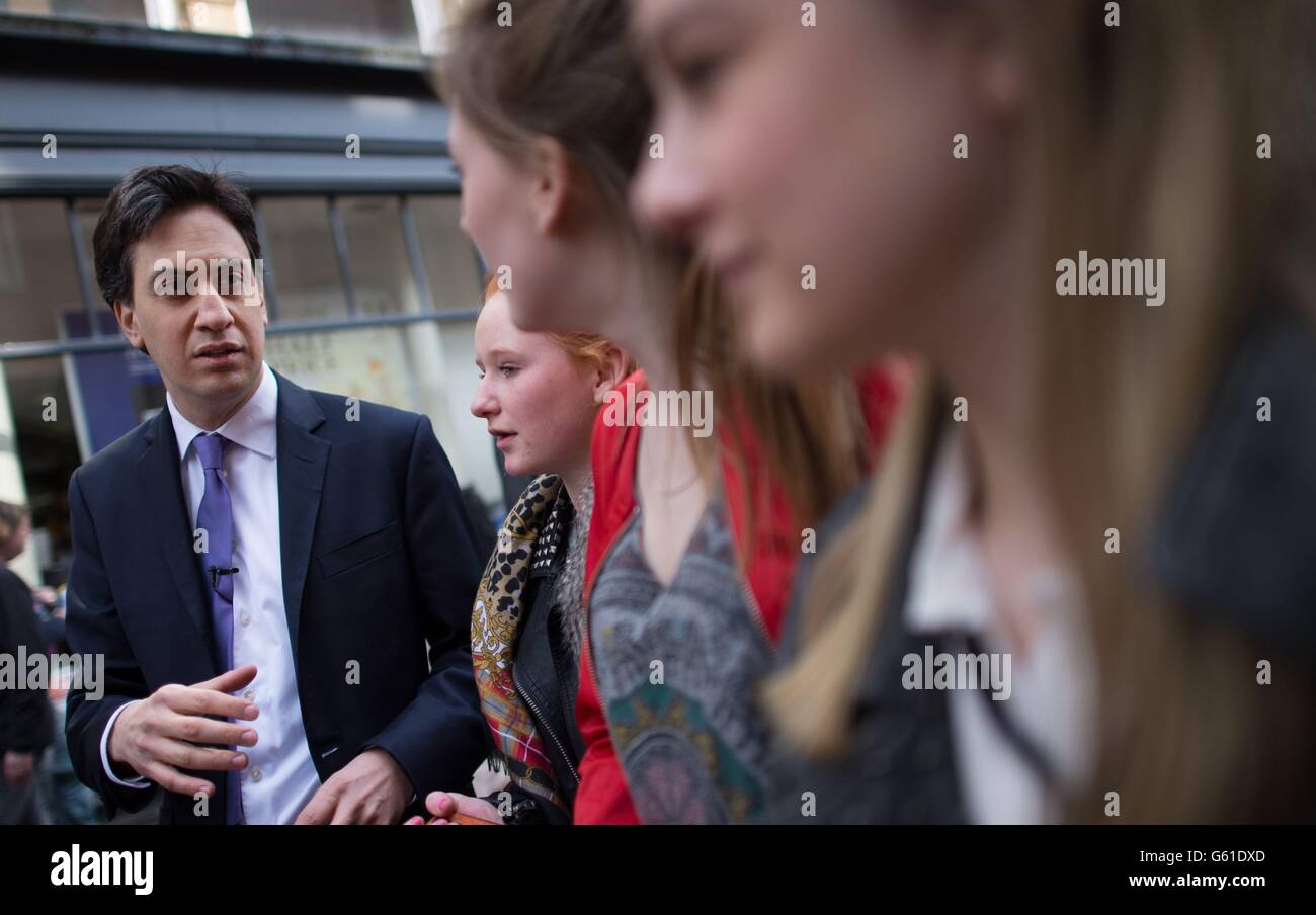 Labour local election launch Stock Photo - Alamy