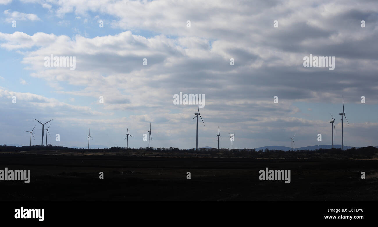 Irish wind farm Stock Photo - Alamy