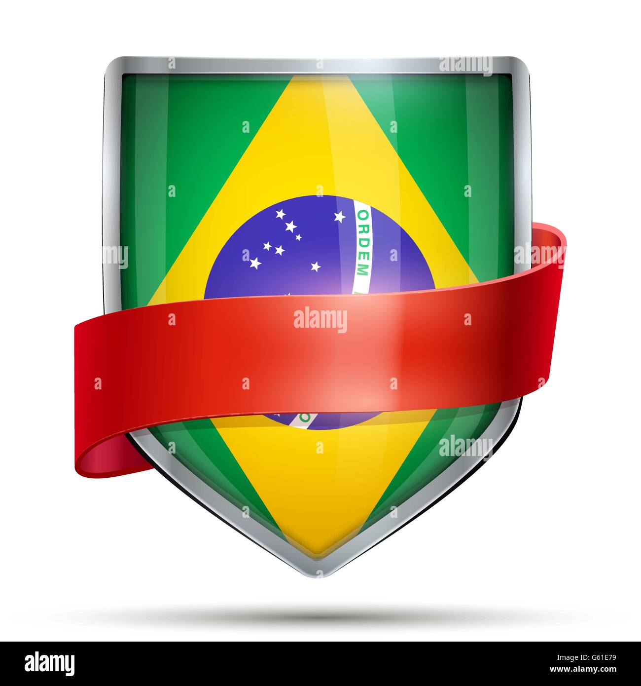 Flag brazil Stock Vector Images - Alamy