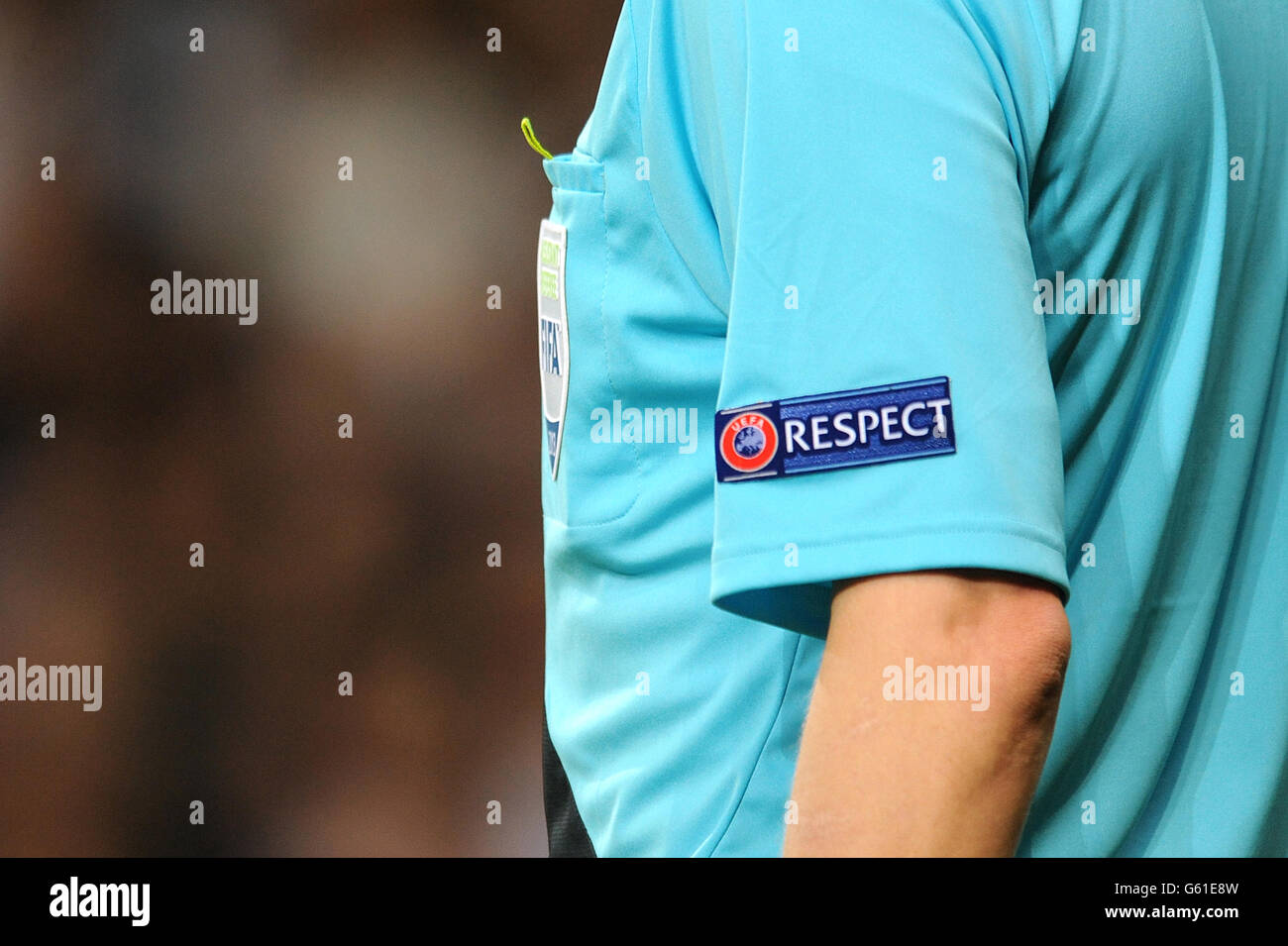 Football uefa respect campaign hi-res stock photography and images - Alamy