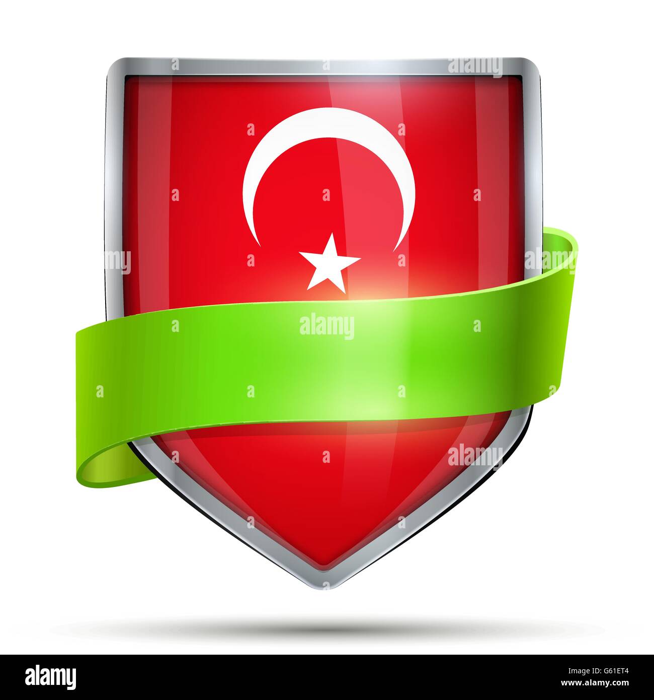 Turkey flag Stock Vector Images - Alamy