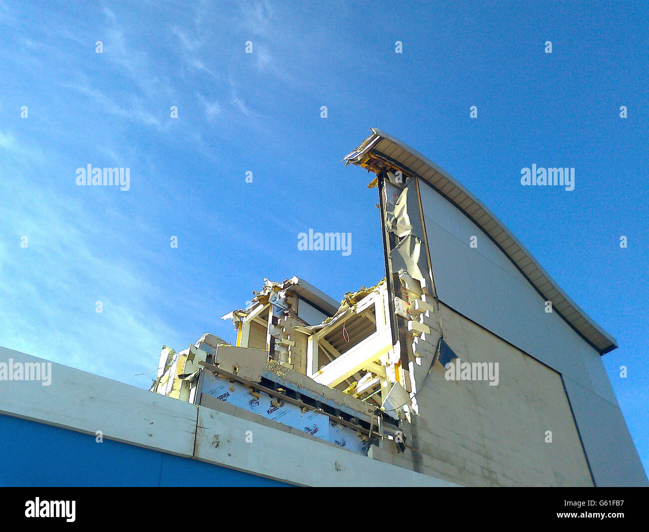 Buildings and Landmarks - Imax Cinema Demolition - Bournemouth Stock ...