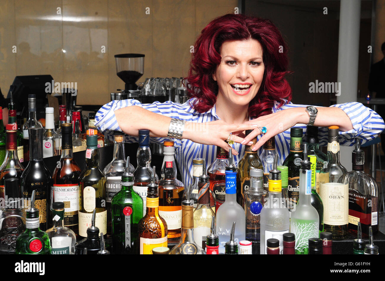 Cleo Rocos launches new book Stock Photo - Alamy