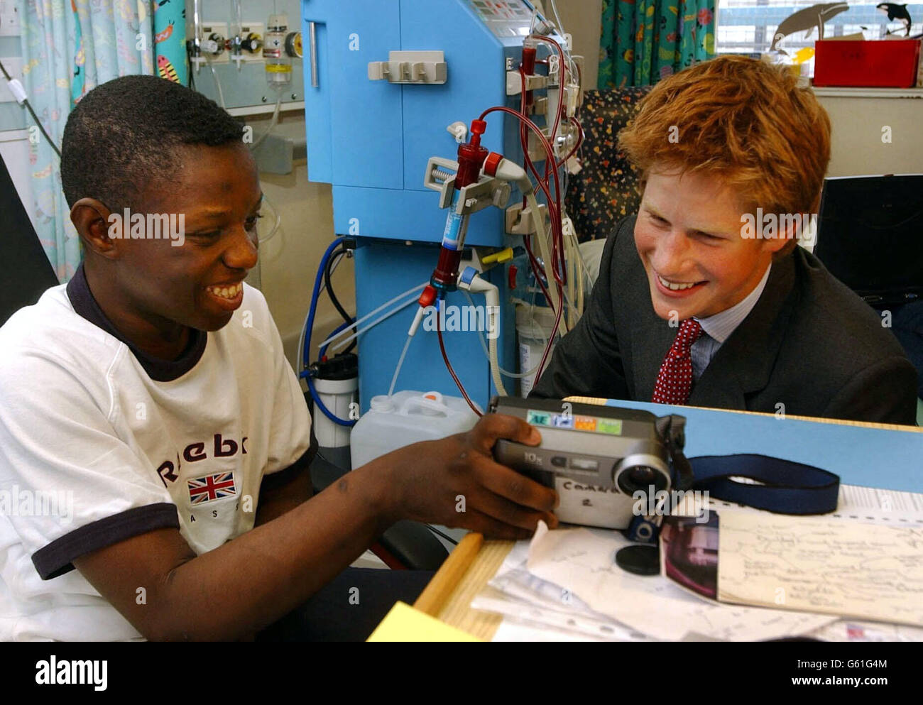Prince Harry Ormond Street Stock Photo - Alamy