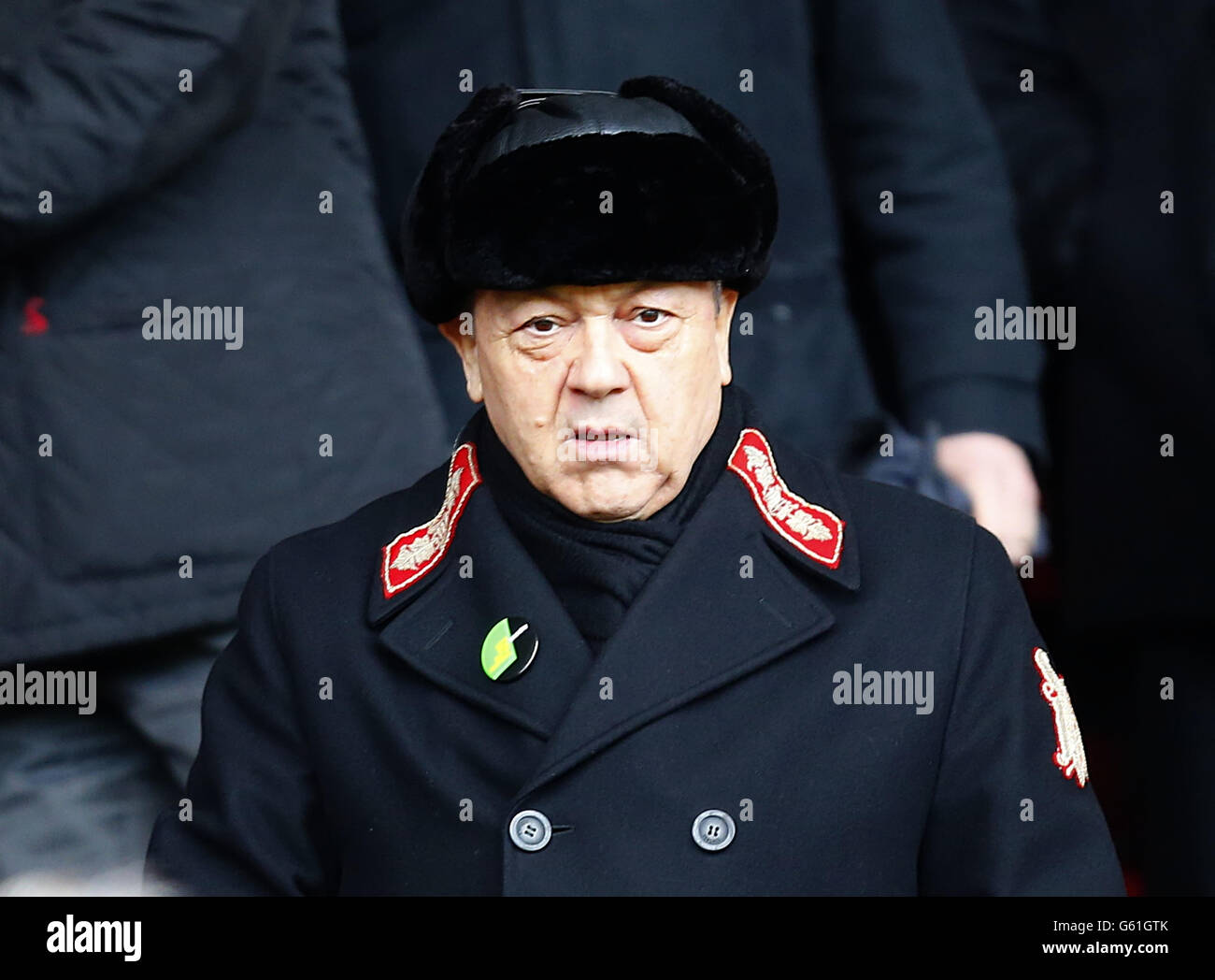 West ham uniteds co chairman david sullivan hi-res stock photography ...