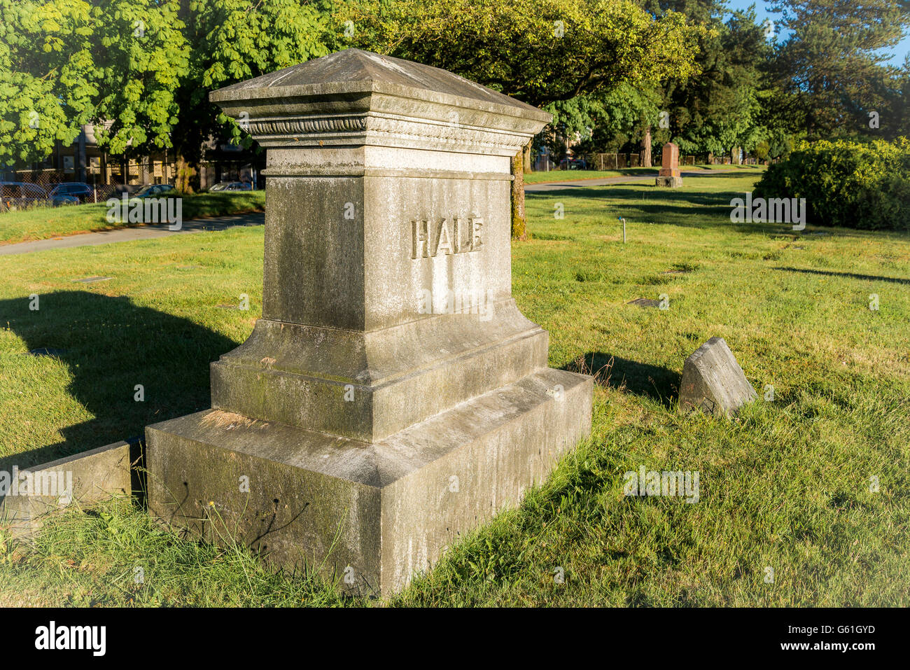 Vancouver cemetery hi-res stock photography and images - Alamy