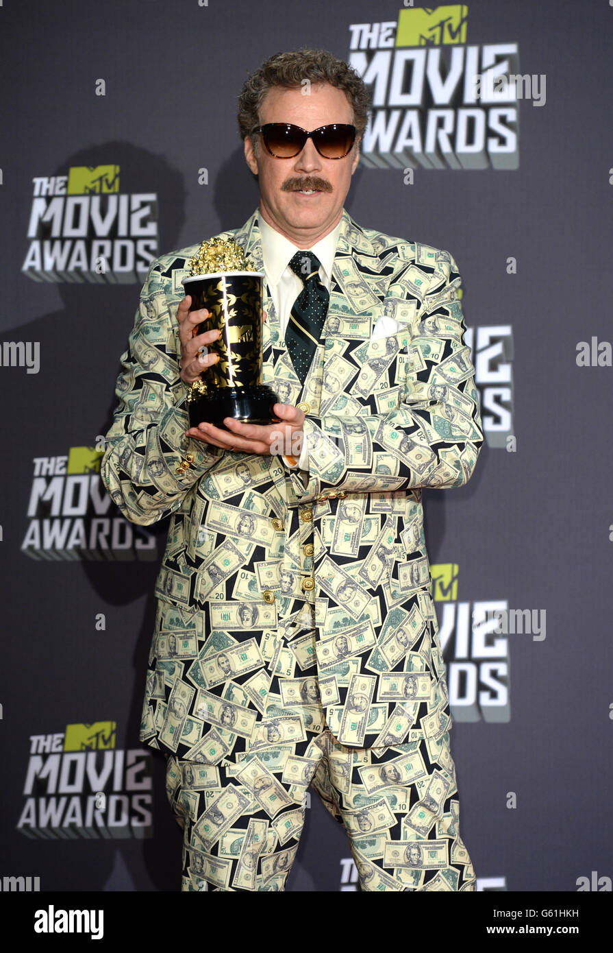 Will Ferrell, winner of the Comedic Genius Award at The MTV Movie ...