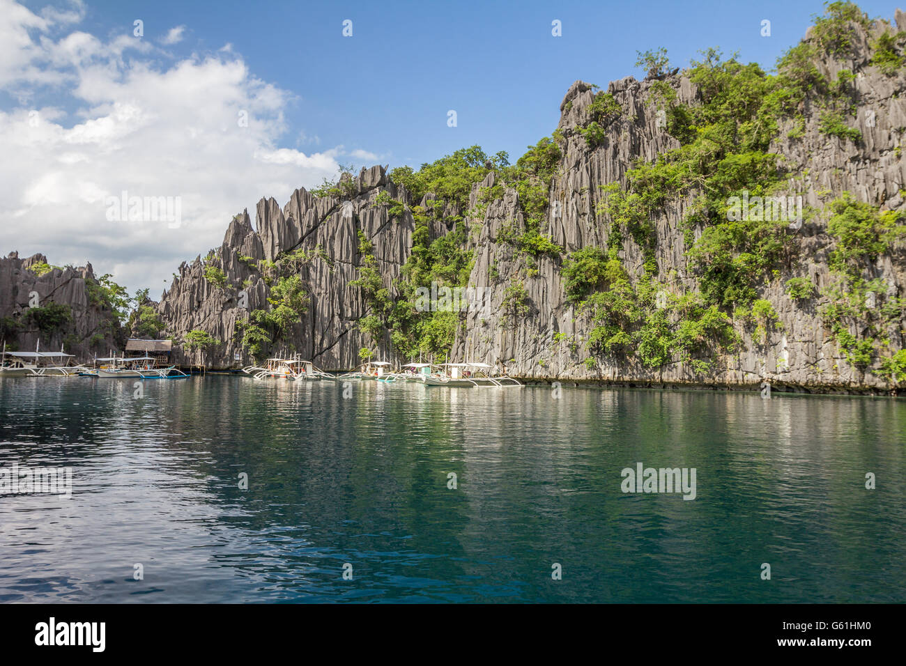 Limestone rocks in Palawan Island Philippines Stock Photo - Alamy