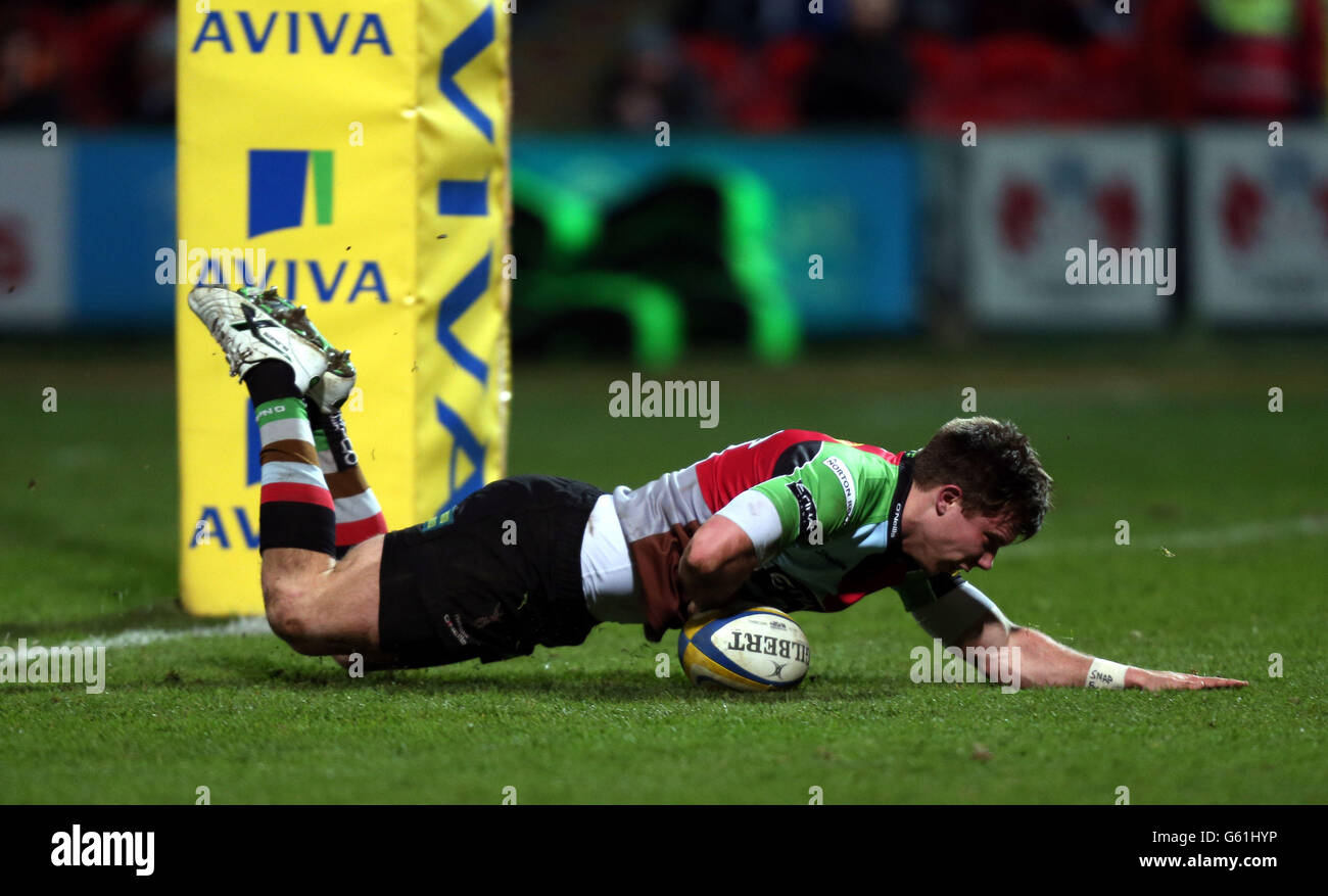 Gloucester rugby v harlequins hi-res stock photography and images - Alamy